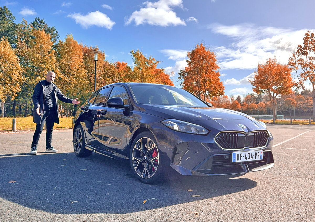 Essai BMW serie 1 120 F70 Msport 2025 - moteur 3 cylindres
